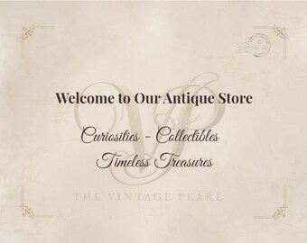 Antique Booth Sign Set – Printable Vintage Market Signs for Booths ...