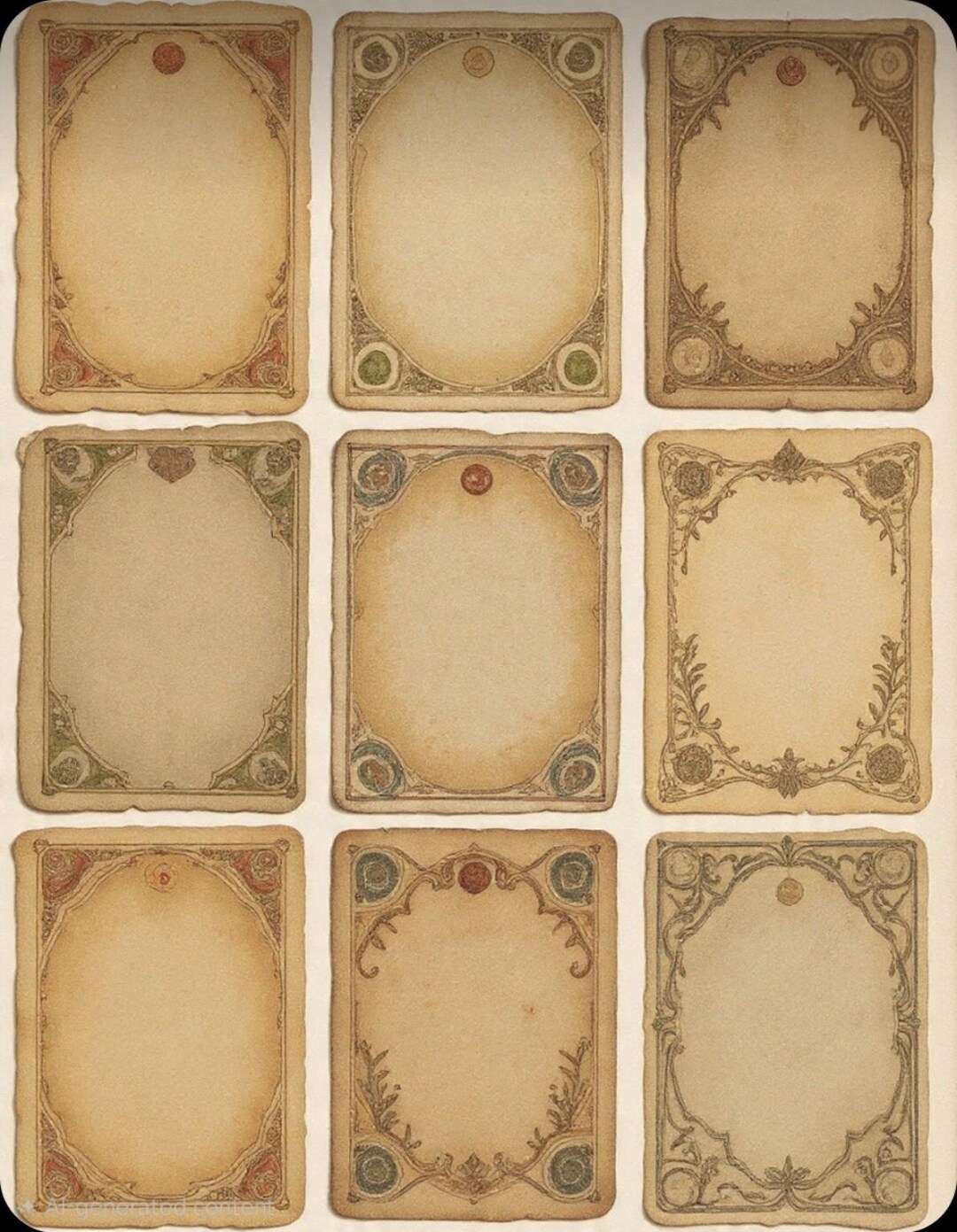 Vintage Ephemera Tags Printable | Antique Style Blank Labels | Junk ...
