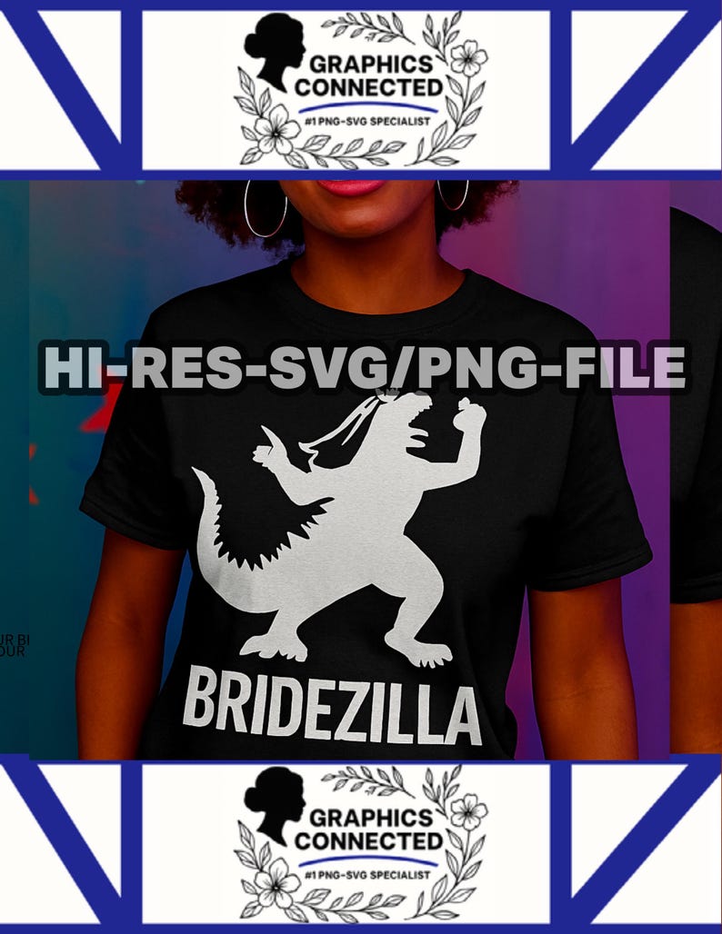 Bridezilla PNG/SVG File – Funny Wedding Design for Shirts, Totes ...