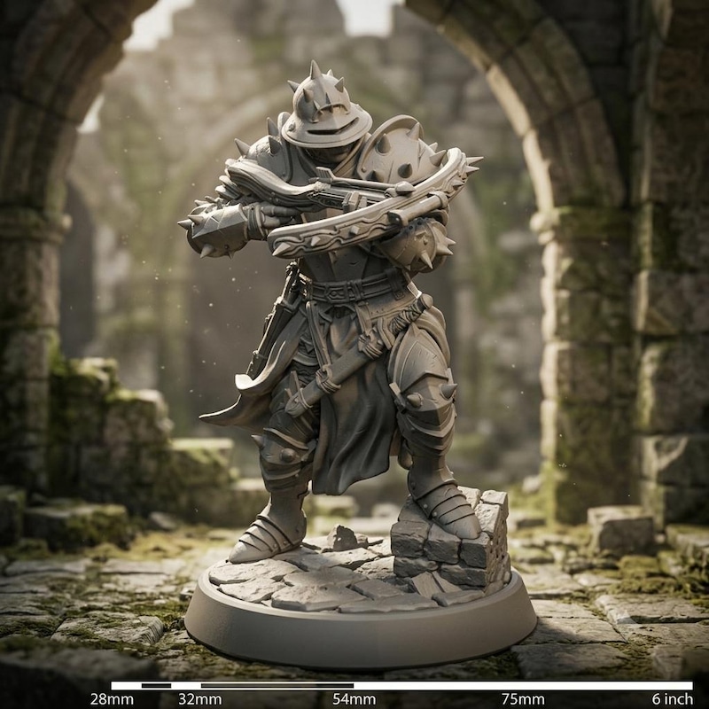 Crossbow Ranger Dnd Mini - Etsy