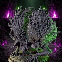 Dunwich Dark Young - 100mm Tall Figure - Arkham Horror Cthulhu ...