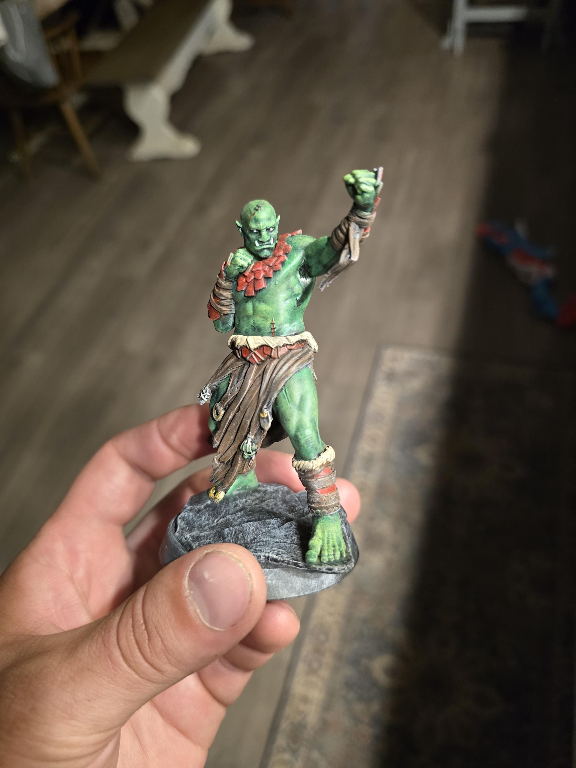 Feral Moonclaw Werebeast Resin Miniature – Lycanthrope Horror Monster ...