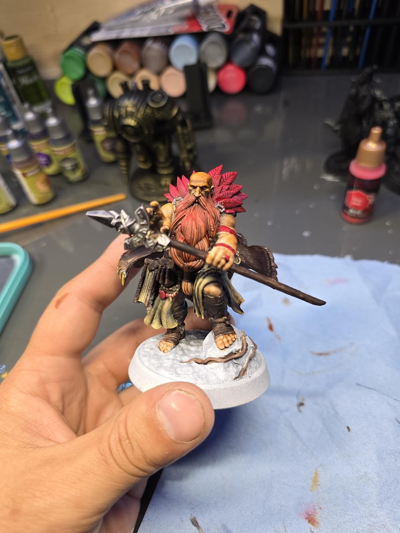 Feathered Raptor Resin Miniature | Realistic Dinosaur Model for ...