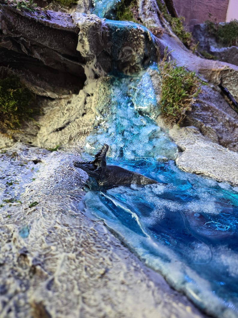 Feathered Raptor Resin Miniature | Realistic Dinosaur Model for ...