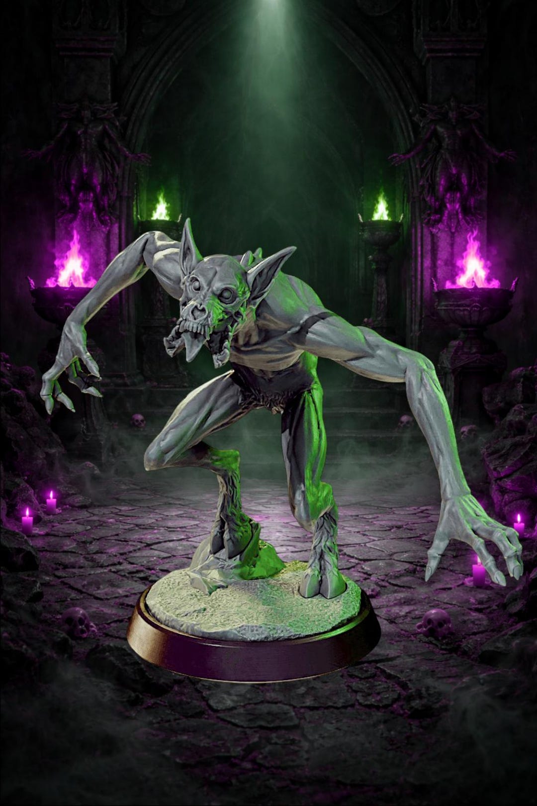 Eldritch Abomination Miniature | Cthulhu Mythos Horror Monster Resin ...