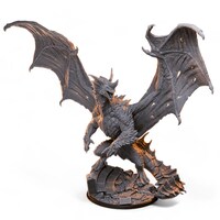 BEHOLD! A Faerie Dragon Miniature! Hand Painted or Primed - D&D / TTRPG ...