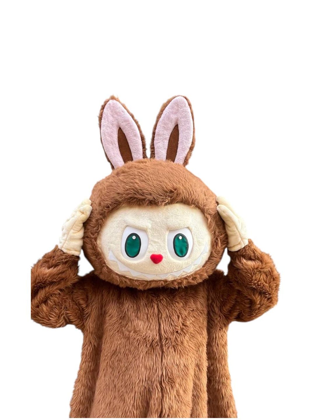 La Bubbo Brown Mascot Costume: Plush Cosplay Outfit, Adult Size - Etsy