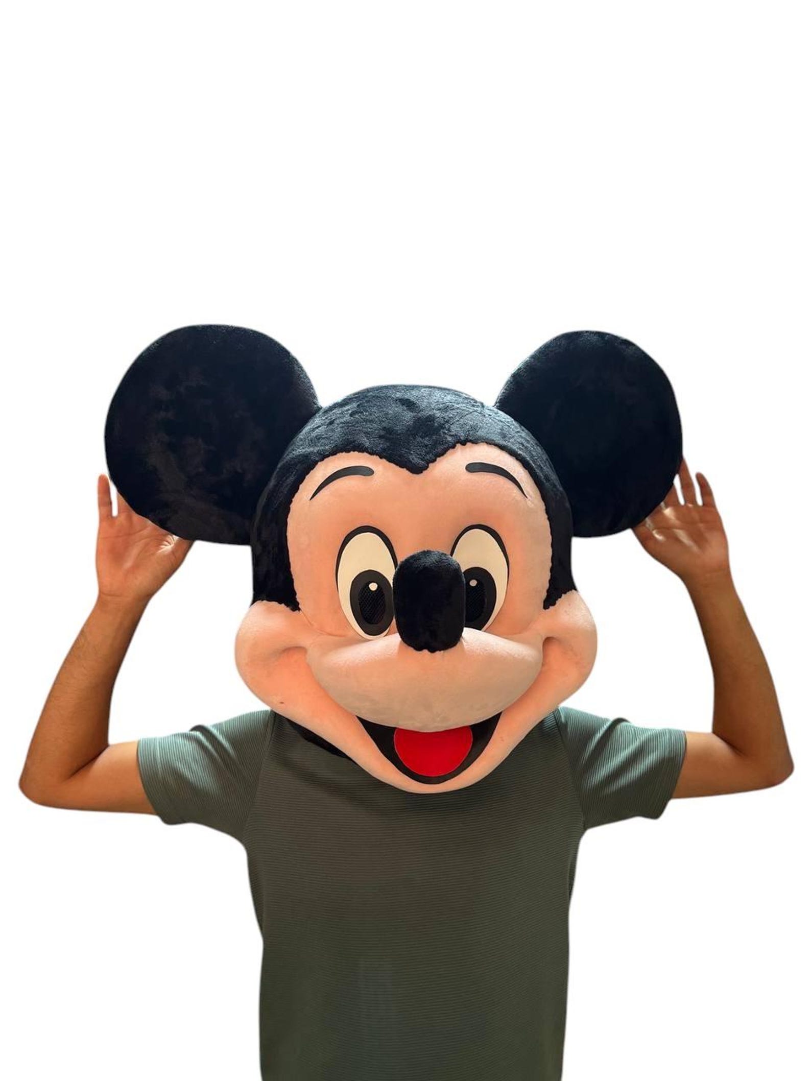 Mousse Mascot Head: Adult Halloween, Birthday Party Costume + Fast ...