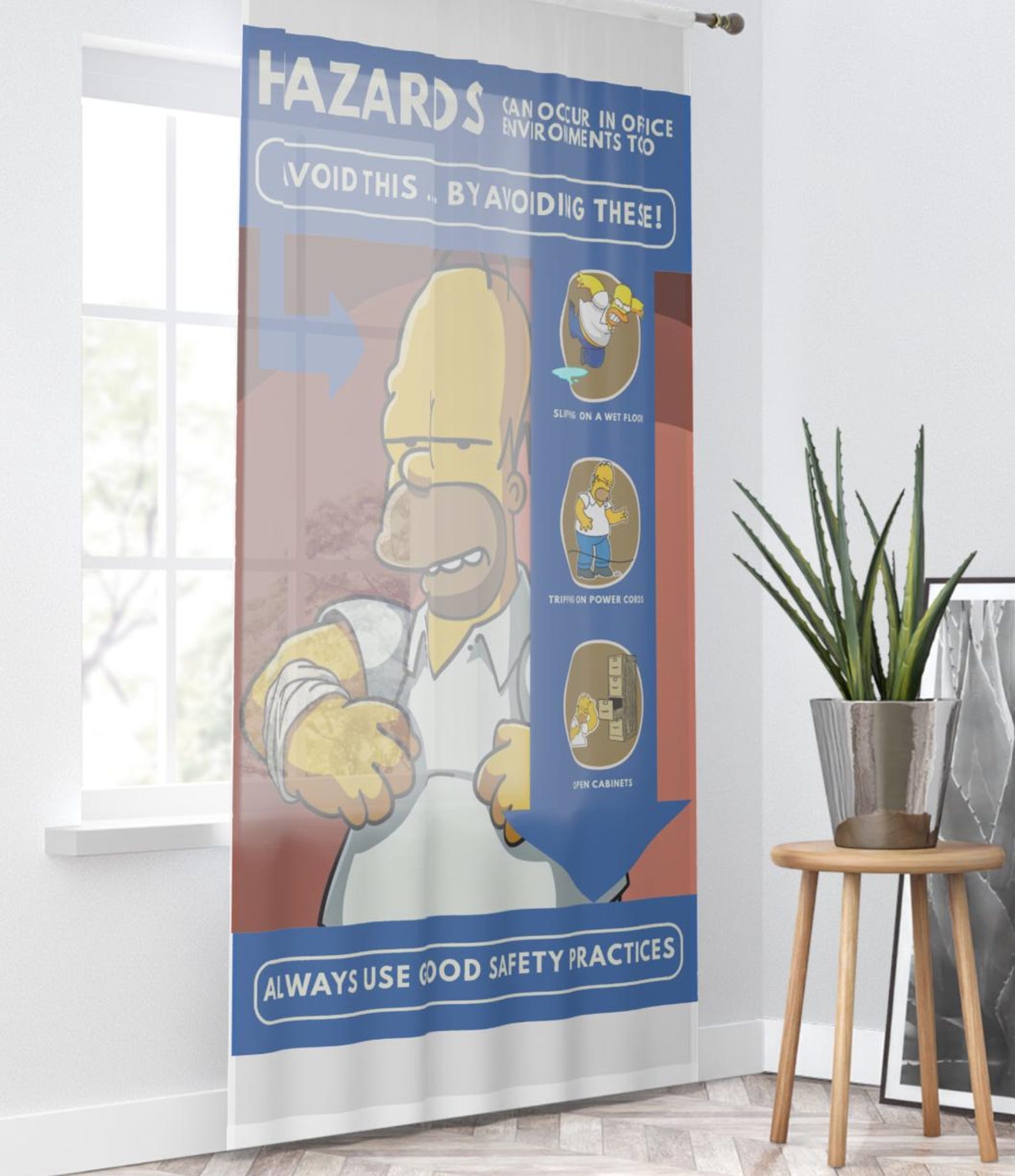 Homer's Office Safety Guide – Avoid These Common Hazards! - Etsy