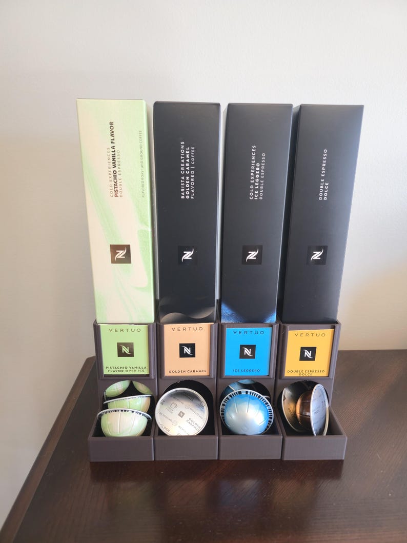 3D Printed Nespresso Vertuo Pod Holder: Modern Coffee Capsule Organizer ...