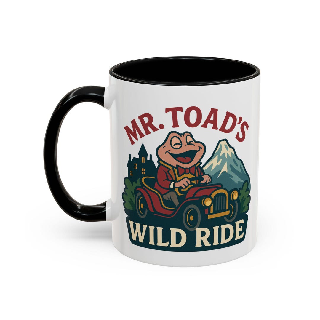Mr. Toad's Wild Ride Coffee Mug: Hiking Adventure Theme - 11oz/15oz - Etsy