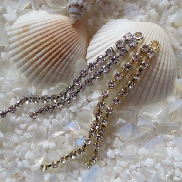 Rhinestone Cup Chain - Etsy