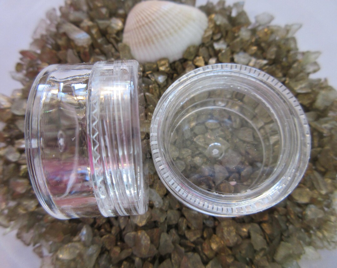 Bead Storage Containers - Small, Holds 7 Grams of Seed Beads - 3x1.8cm ...