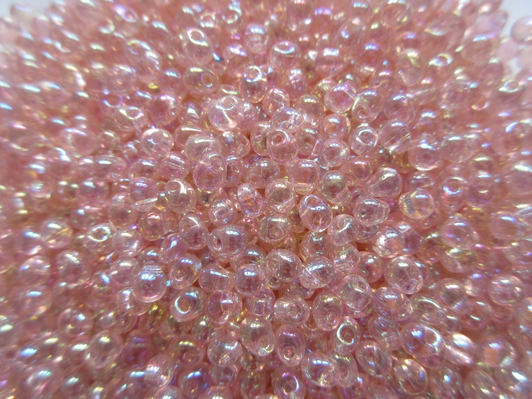 Miyuki Drop Beads - 3.4 Mm - Light Tea Rose AB - Select 10, 20 or 30 ...