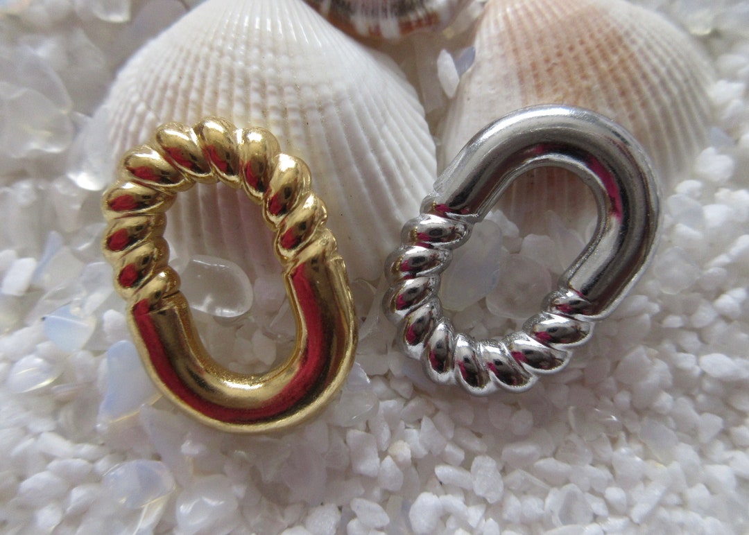 Stainless Steel Oval Linking Rings - Ion Plating - Polished - 24.5x17mm ...