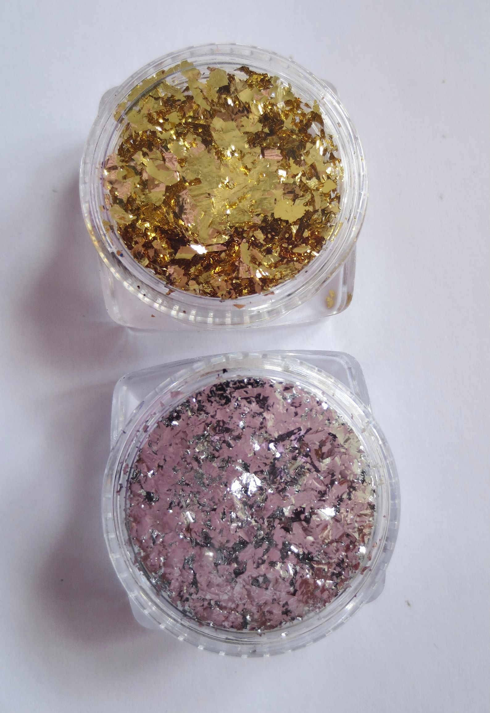 Foil Flakes for Resin 2.9 Cm1.15 Plastic Container - Etsy