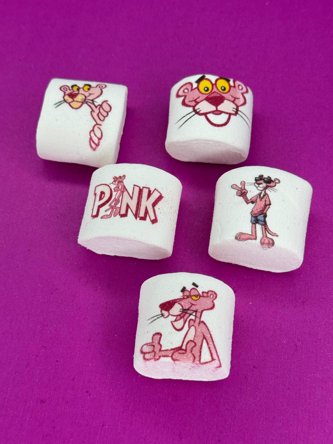 Printed Marshmallow Set, 10 Piece Marshmallows, Custom Marshmallow Gift ...