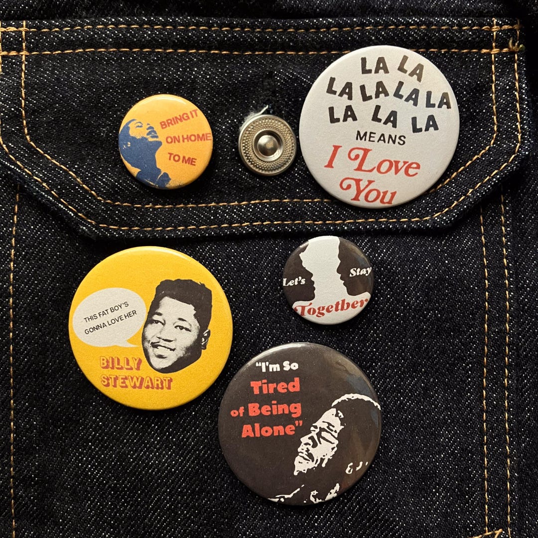 Assorted Soul Music Buttons - Etsy