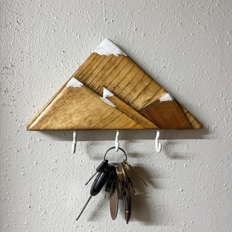 Mountain Key Holder - Etsy