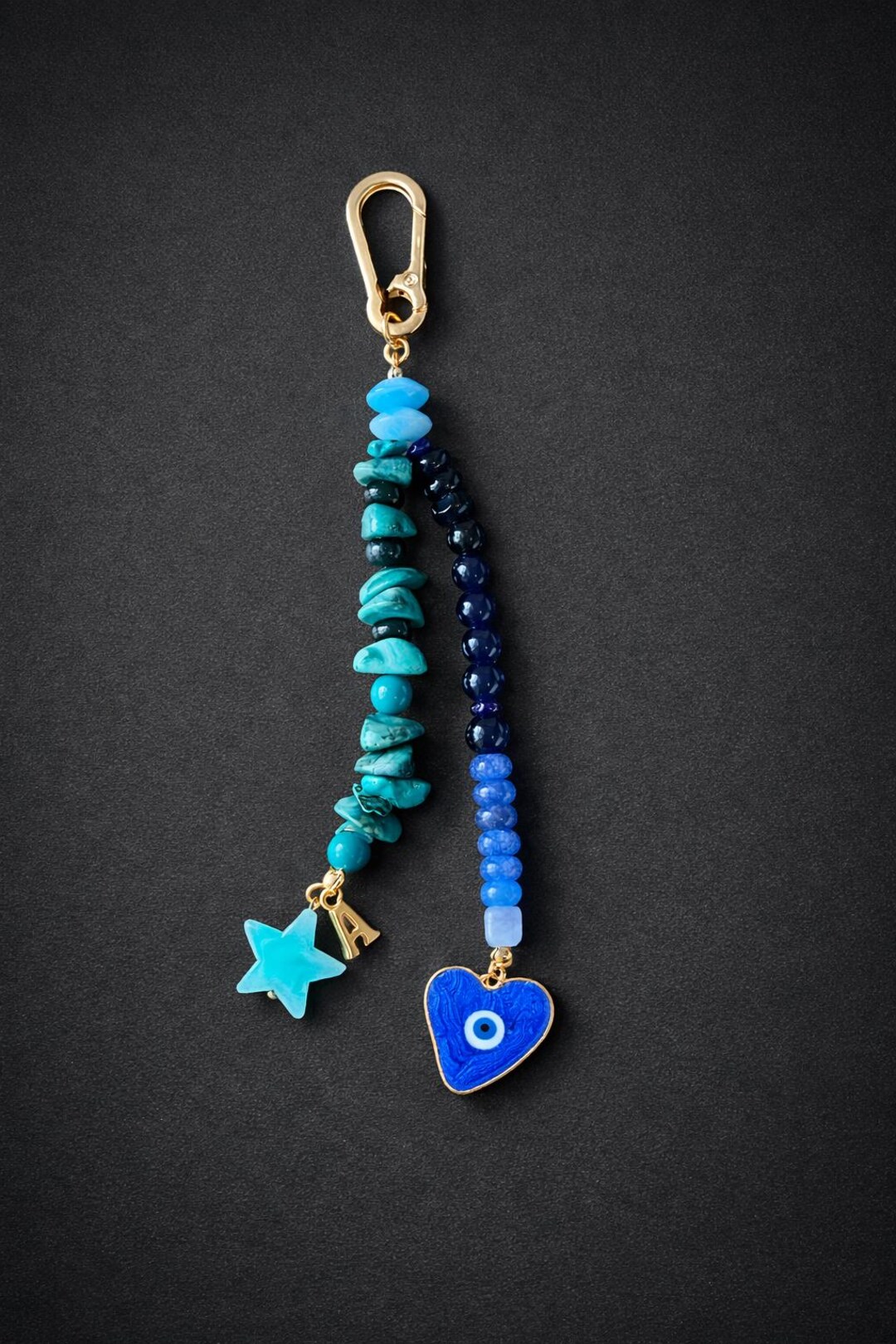BACK IN STOCK! Handmade Beaded Bag Chain | Stackable Purse Charm ...