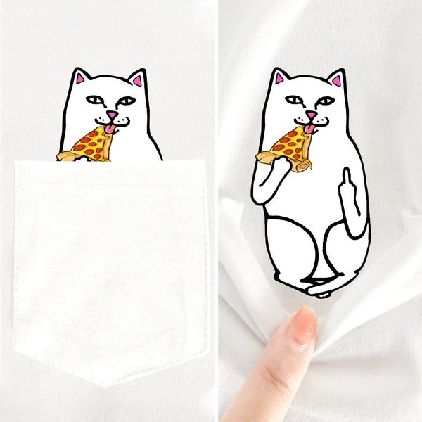 Middle Finger Cat Svg - Etsy