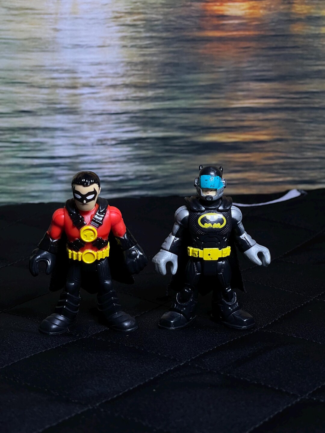 Batman & Robin Action Figures – DC Comics Imaginext Style – Collectible ...