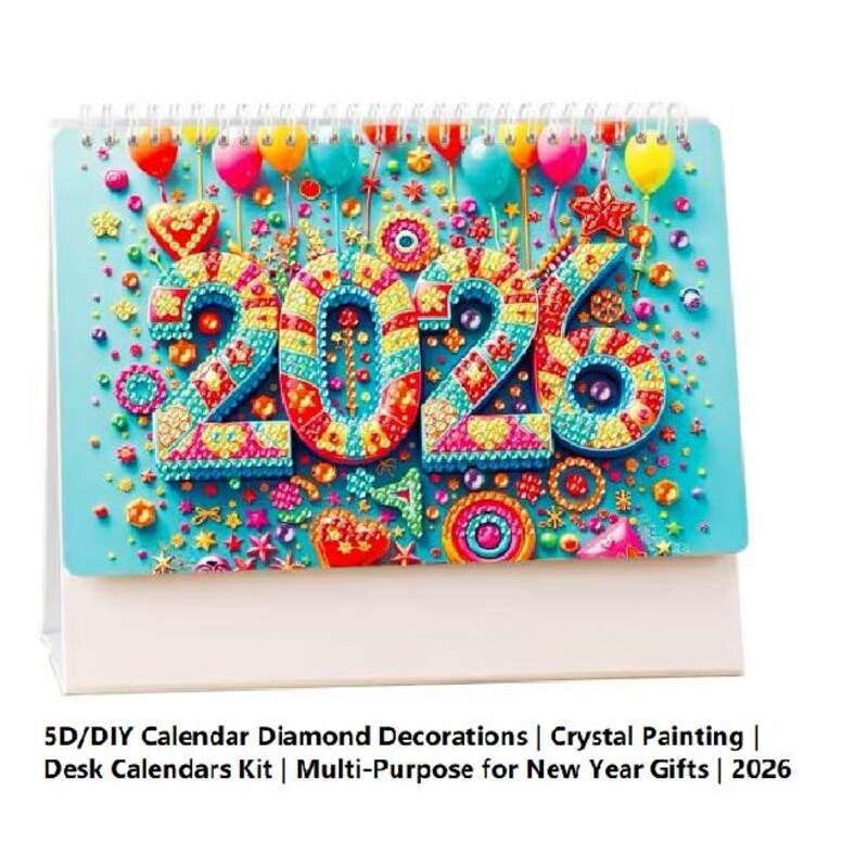 2026 Diamond Painting Calendar - Etsy