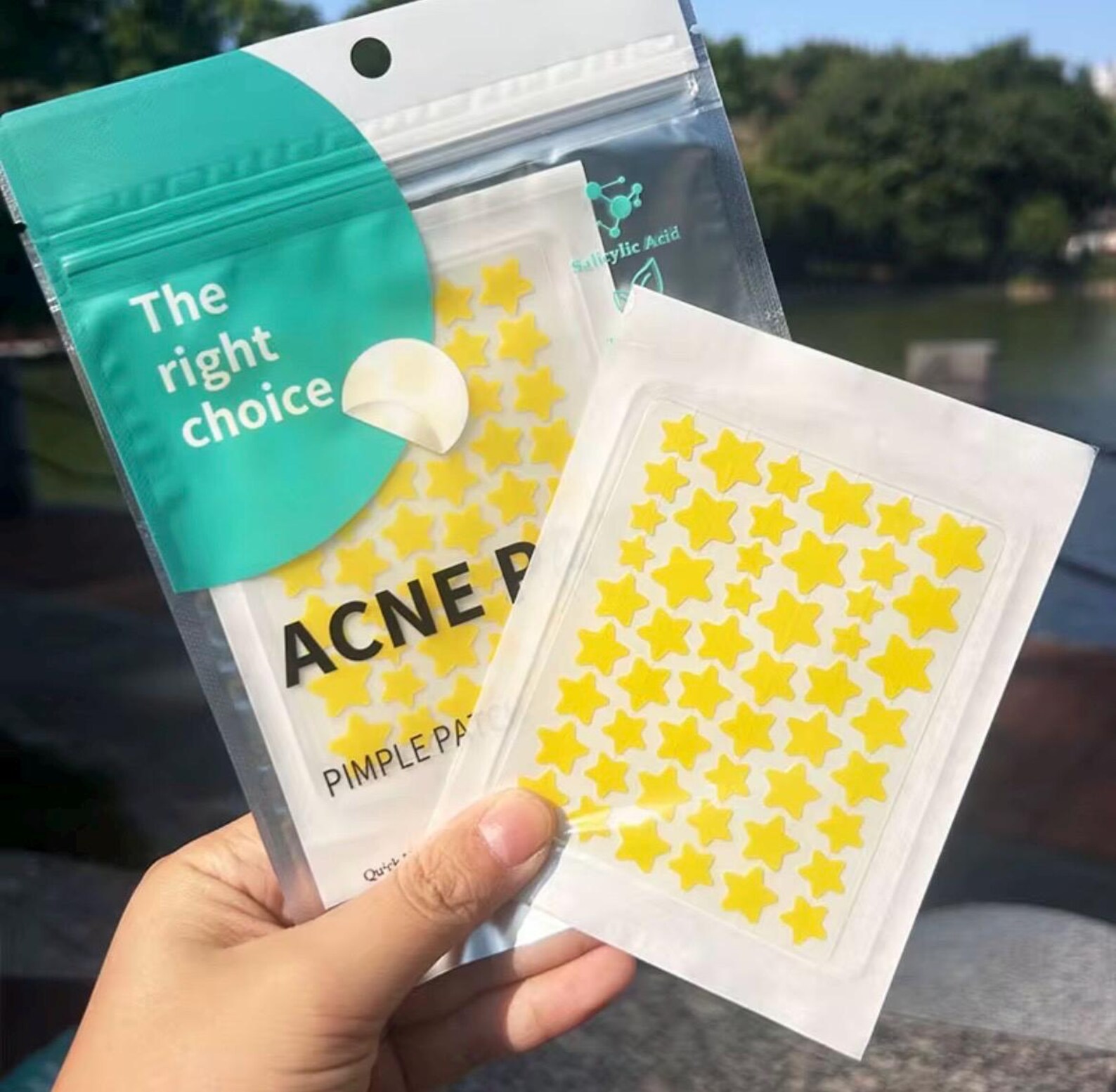 51 Pcs Star-shaped Acne Pimple Patches – Cute Hydrocolloid Blemish ...