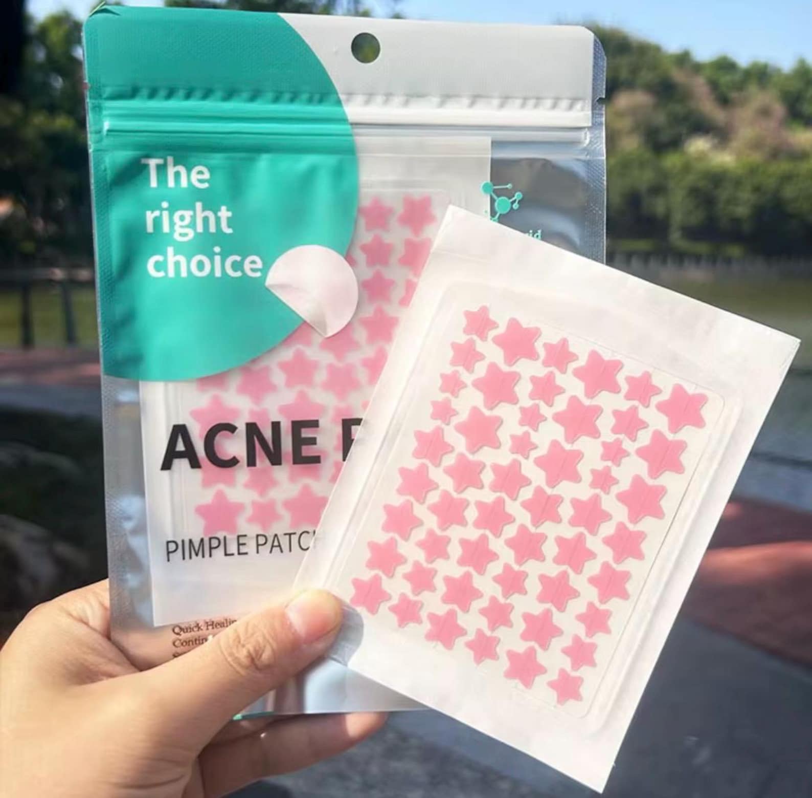 51 Pcs Star-shaped Acne Pimple Patches – Cute Hydrocolloid Blemish ...