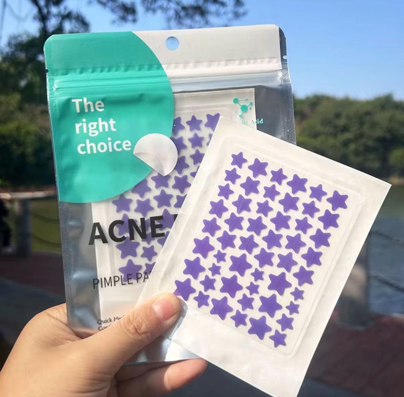 51 Pcs Star-shaped Acne Pimple Patches – Cute Hydrocolloid Blemish ...
