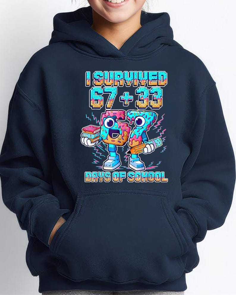 I Survived 100 Days T-shirt: Funny School Kid Shirt - Etsy