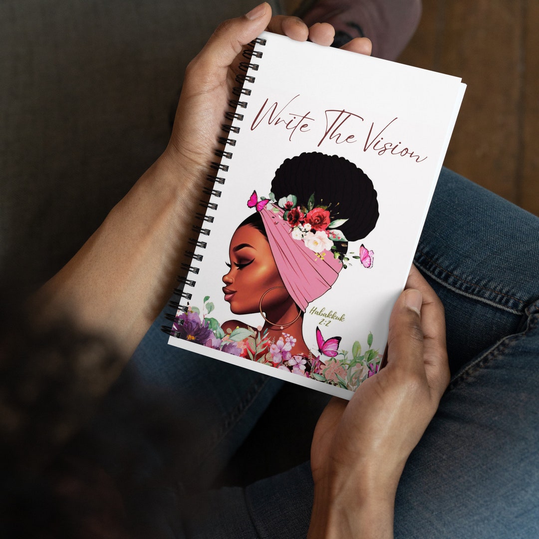 Write the Vision Spiral Notebook - Etsy