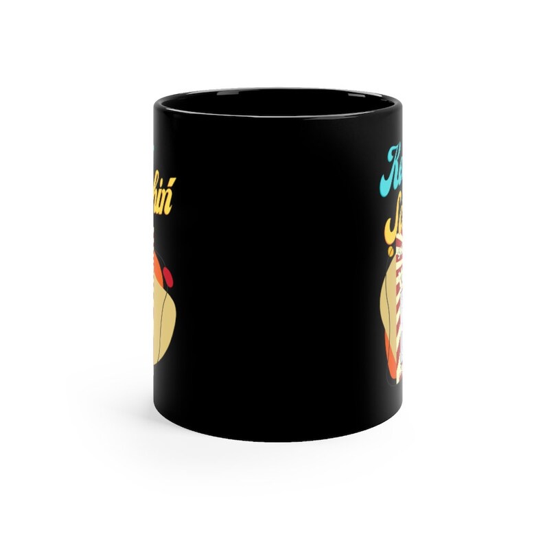 LOTTERY Keep on Scratchin' Black Mug 11oz - Etsy