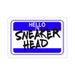 Sneakerhead Sticker BLUE Kiss-cut Stickers - Etsy