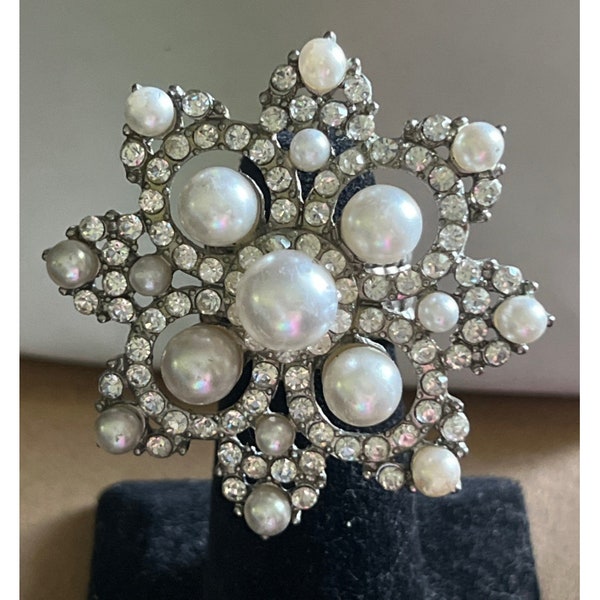 Rhinestone Stretch Ring - Etsy