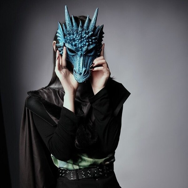 Dragon Mask - Etsy UK