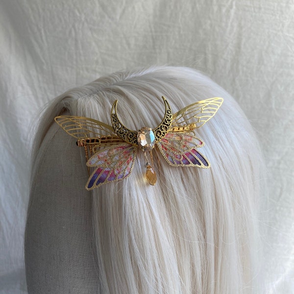 Butterfly Wing Hair Pin - Etsy