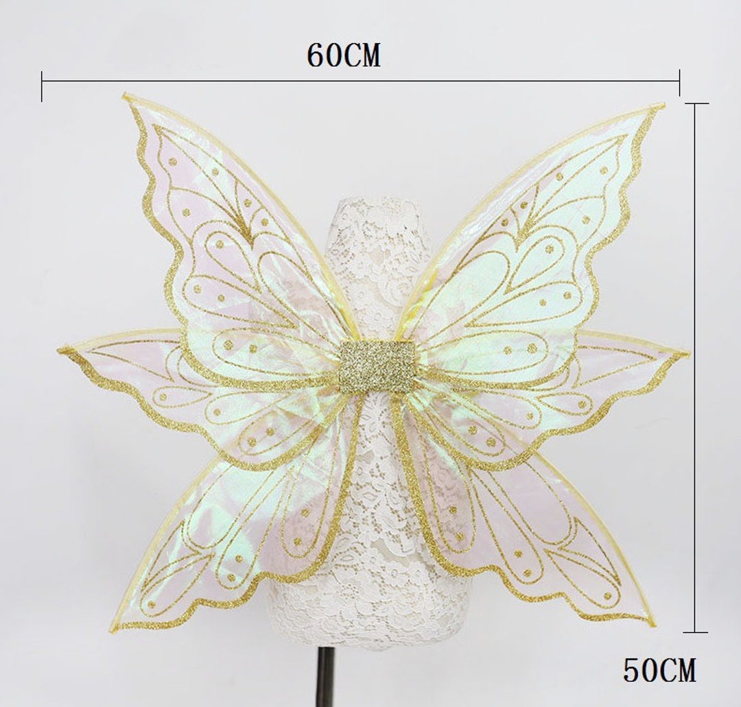 Princess Fairy Wing Butterfly Elf Wings Kids Dress up Halloween ...