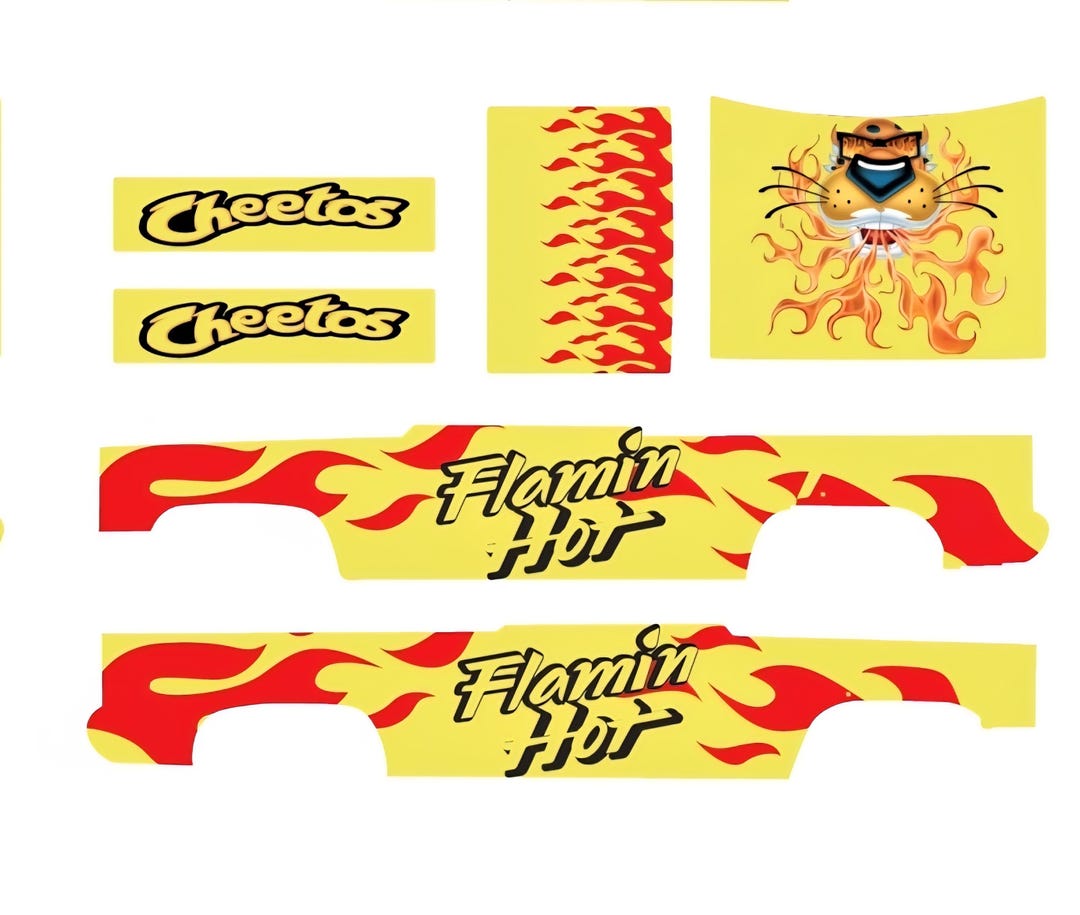 1/64 Decals Hot Cheetos - Etsy