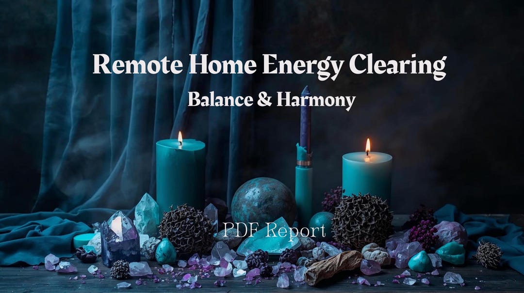 Remote Home Energy Clearing | Balance & Harmony (PDF) - Etsy