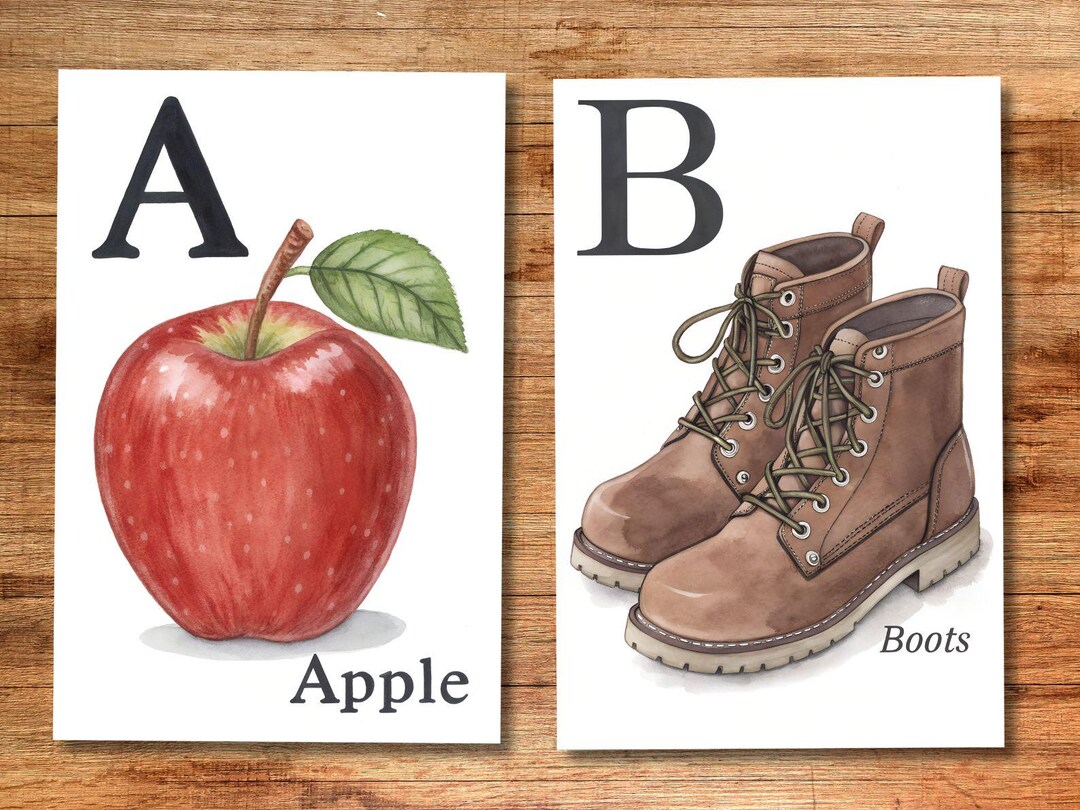 Alphabet Posters, Large Format for Classroom Use - Etsy