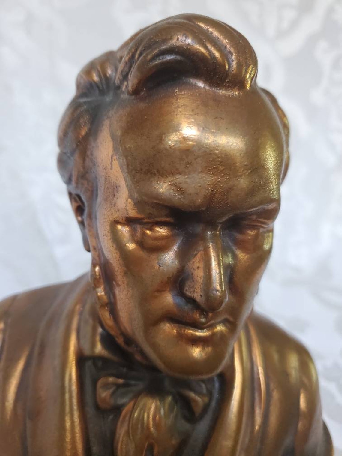 Antique Bronze Bust of Richard Wagner German Musical Composer Fabulous ...