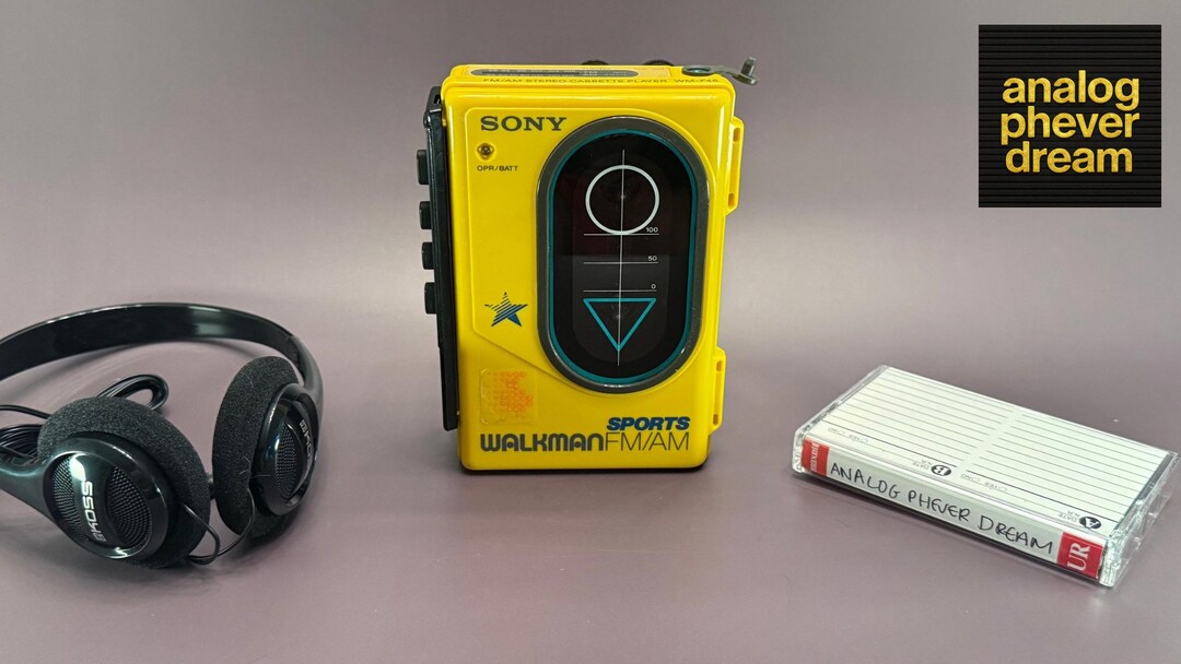 Pristine Fully Restored 1986 Sony Sports Walkman WM-F45: Free Mixtape ...