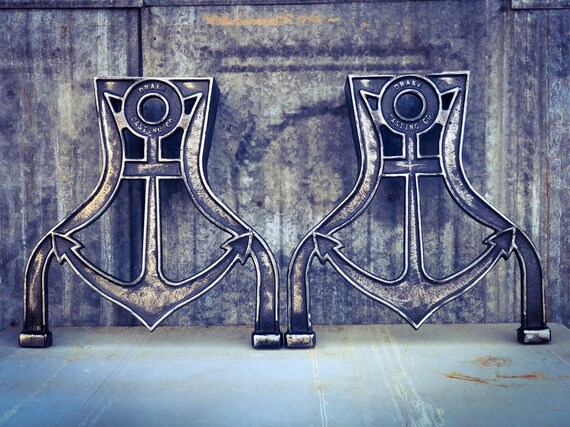 Anchor Coffee Table and Bench Legs Cast Iron - Etsy