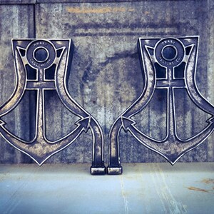 Anchor Coffee Table and Bench Legs Cast Iron - Etsy