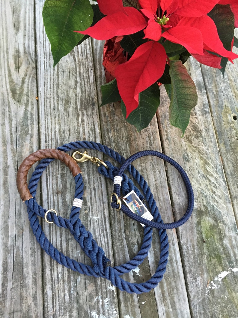 Marine Grade Rope Dog Collar Nautical Dog Collar Handmade - Etsy
