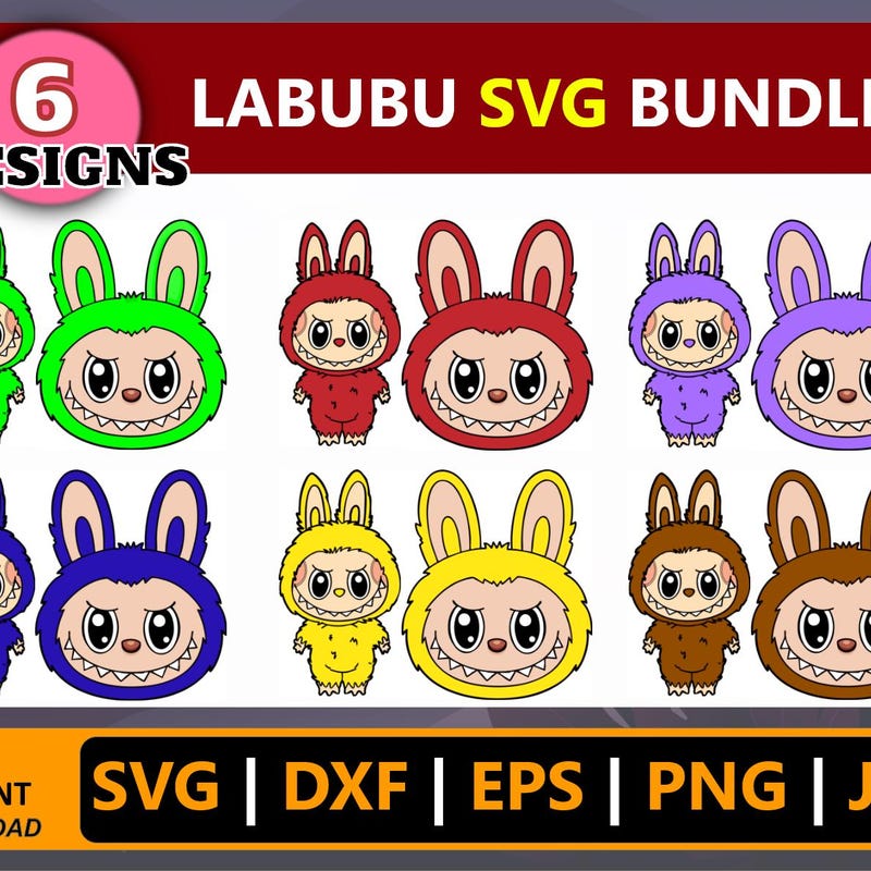 Labubu Vector - Etsy