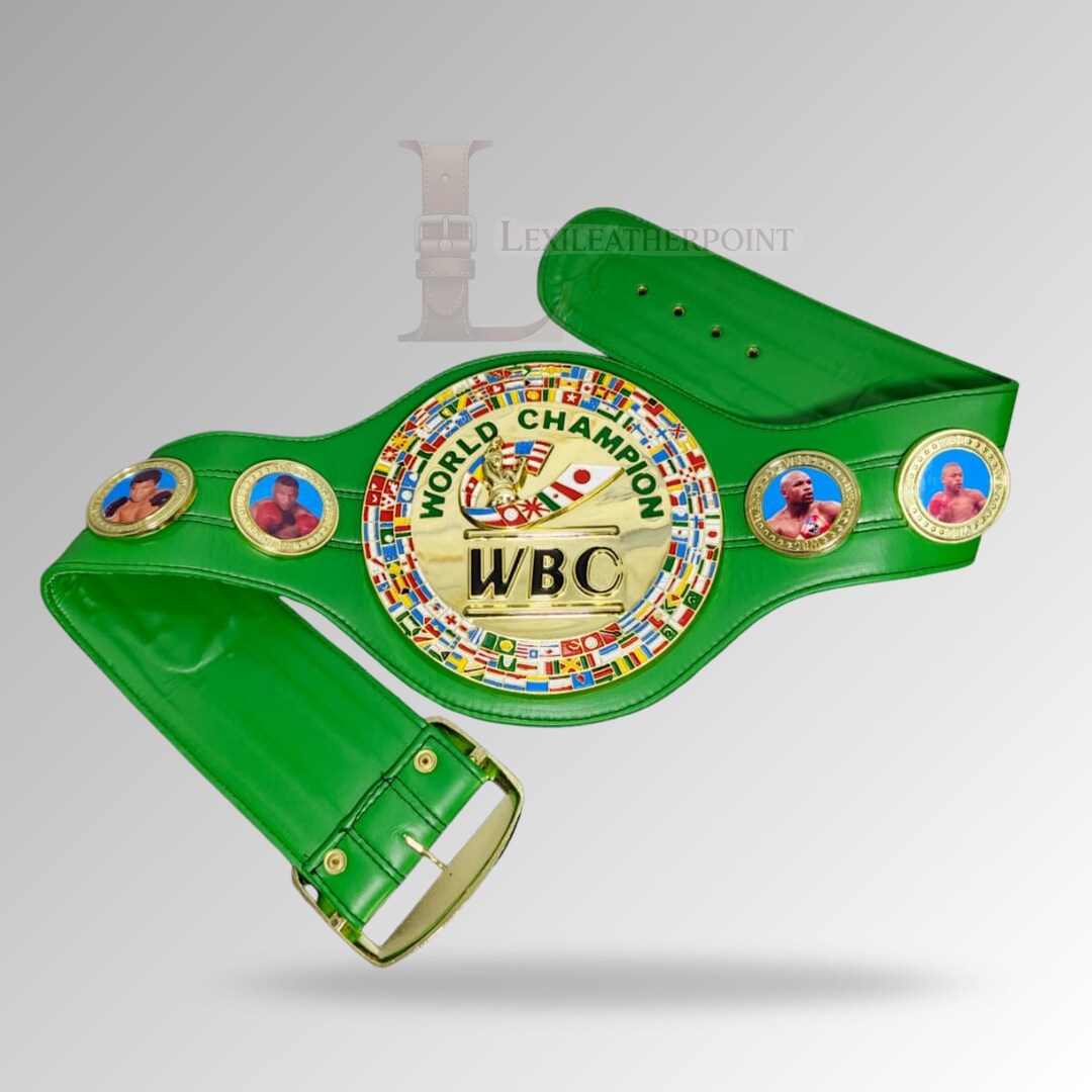 WBC Replica Boxing Belt – 4mm Gold Plated, Adult Size - Etsy