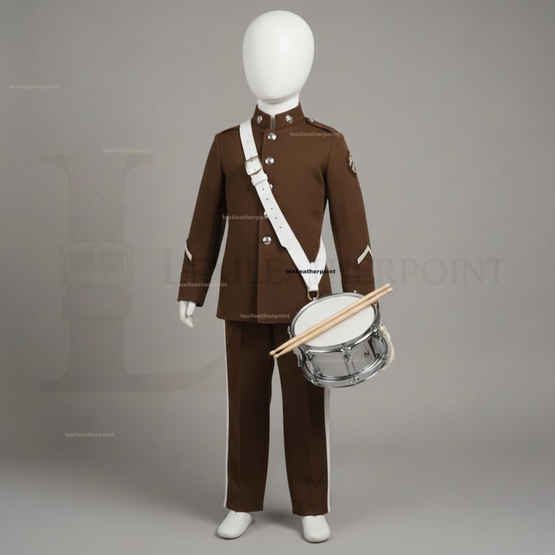 Kids White Leather Marching Snare Drum Sling Belt, Adjustable Strap - Etsy