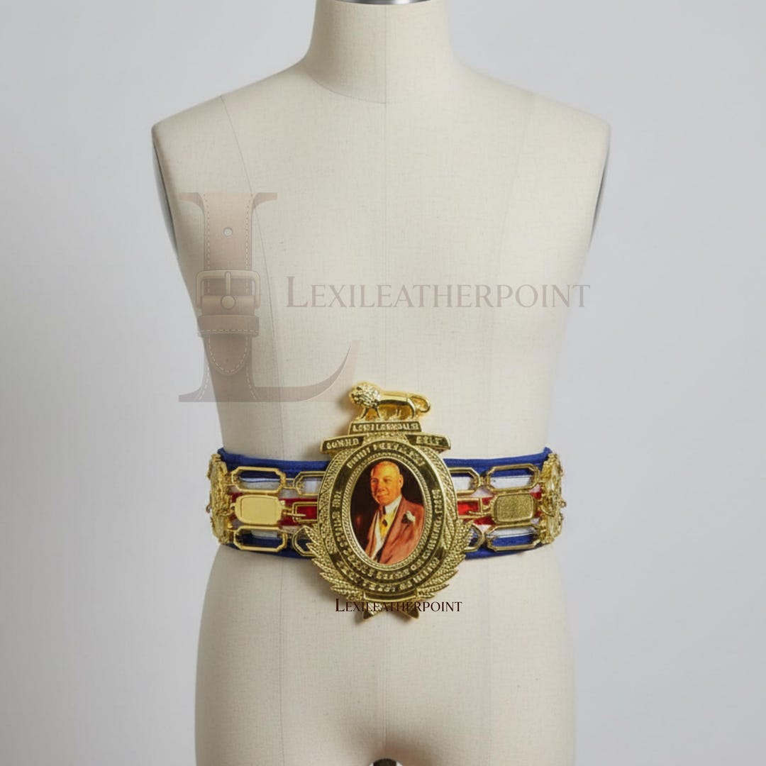 Lonsdale Style Boxing Belt – British Lightweight Championship Replica ...